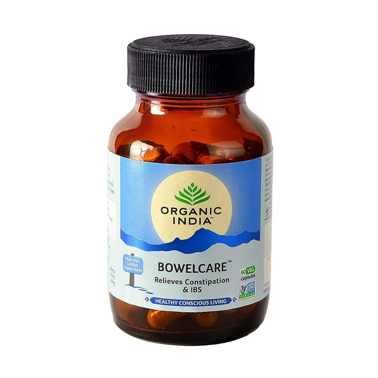Laxative, Bowel Care, Organic India, 60 Vegetarian Capsules – Boost4You